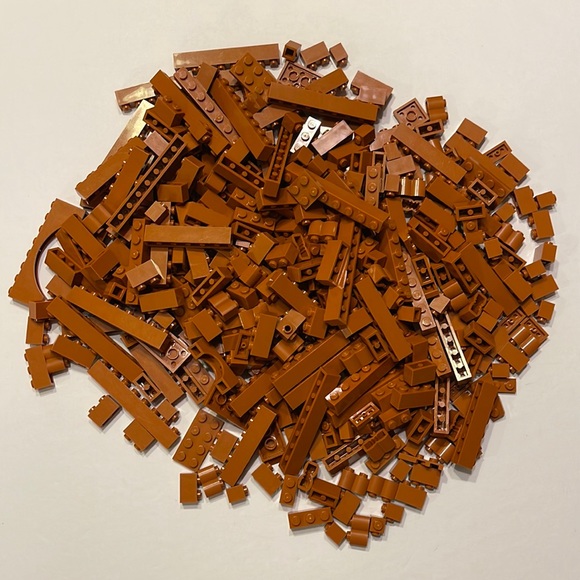 Lego | Toys | Lego Blocks 39 Pieces Medium Brown | Poshmark